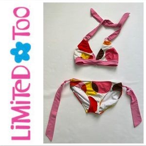 Limited Too | Swim | Limited Too 3 Pc Rashguard Bikini Girls Sz 45 ...